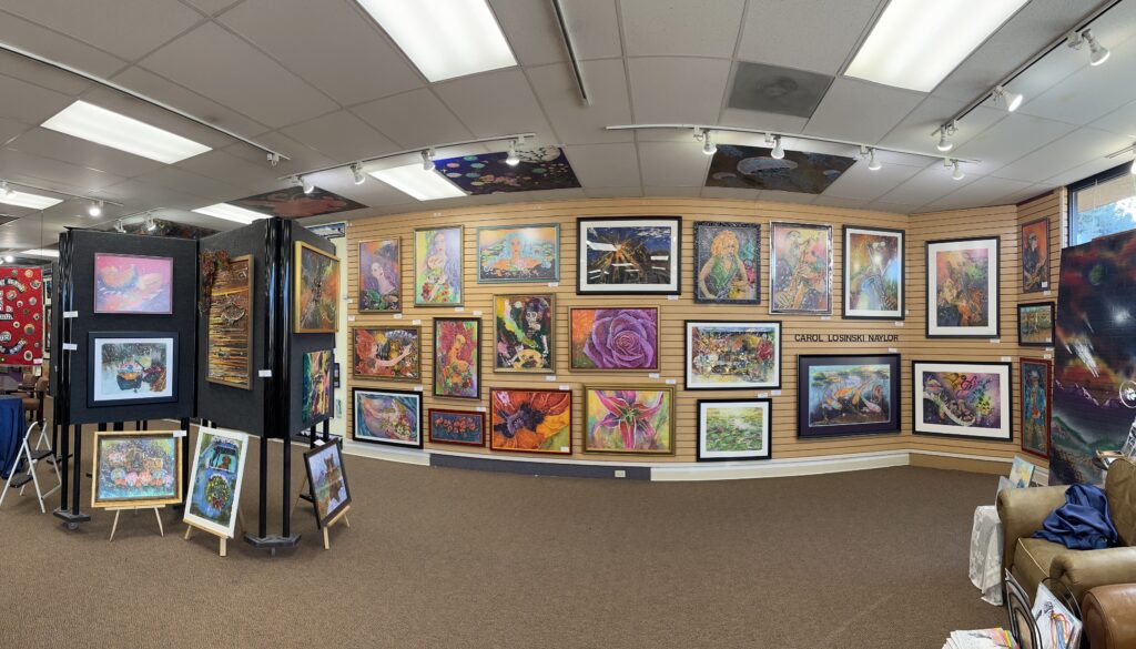 Carol Losinski Naylor’s Watercolor Batiks | Academy Art & Frame Company